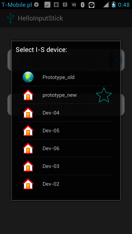 InputStick: InputStick API