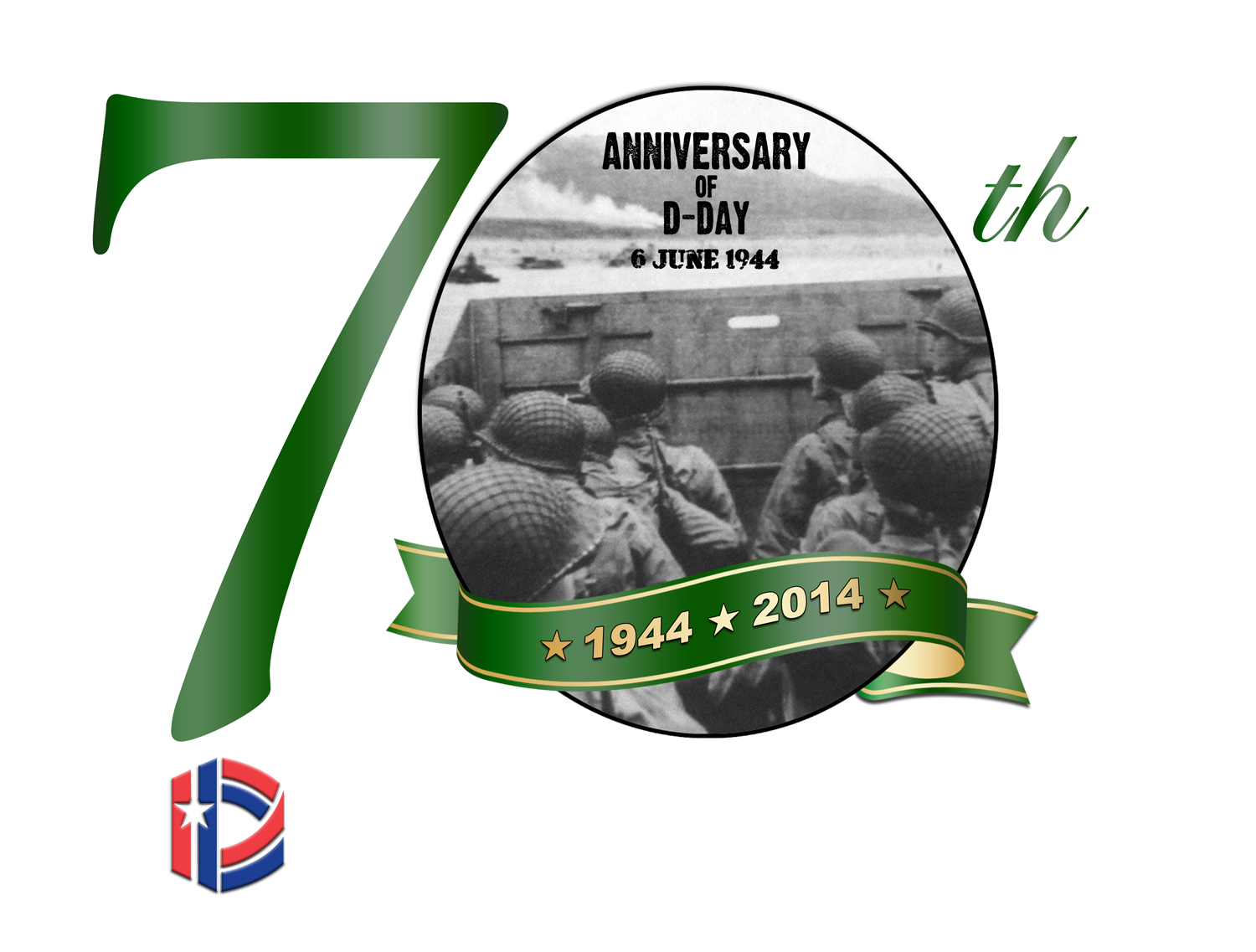D Day 70th Anniversary Logo