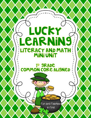 Lucky Learning St. Patrick's Day Mini-Unit - Fun and Fearless in First