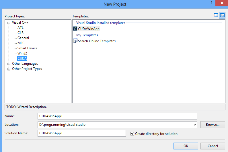 how to start cuda programming in windows in visual studio.