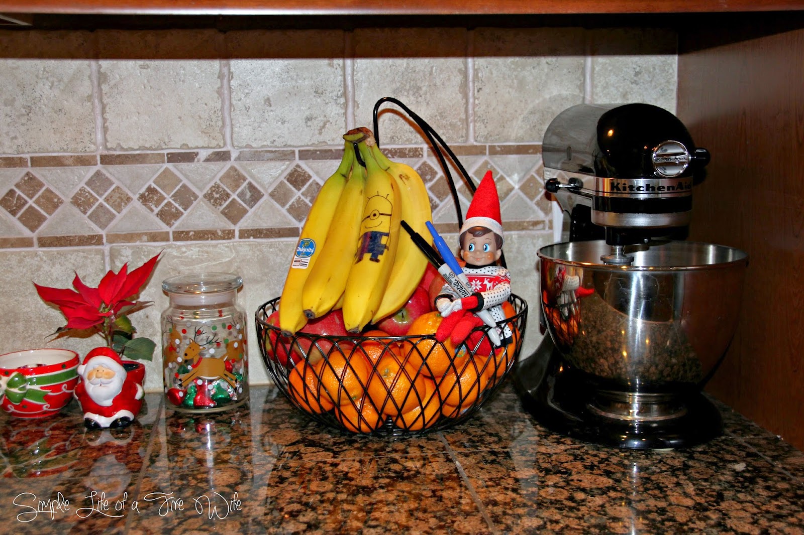 Simple Life Of A Fire Wife Elf On The Shelf Minion Banana simple-life-of-a-fire-wife-elf-on-the-shelf-minion-banana