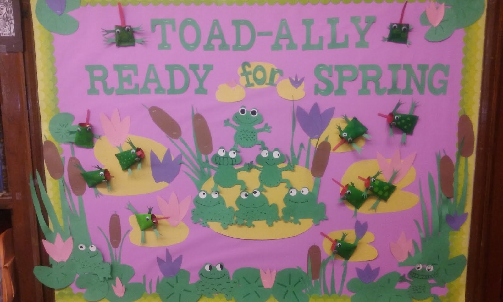 Stone Bookworms: We Are TOAD-ally Ready for Spring in the Library!