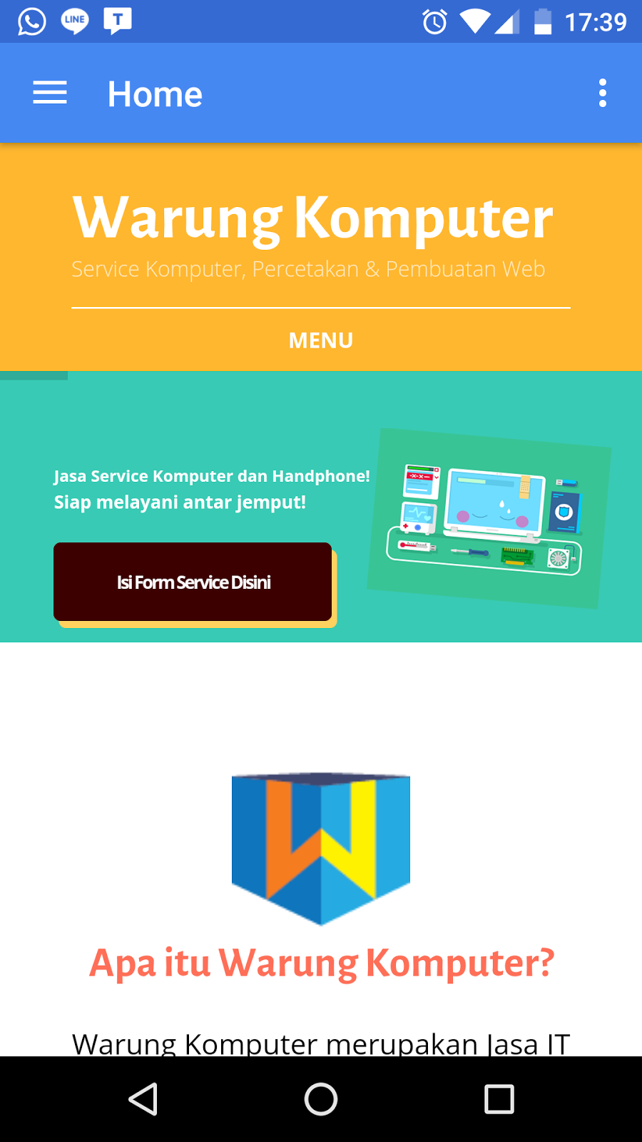 Cara Membuat Aplikasi Mobile Android WebView dengan Mudah dan Praktis ... Cara Membuat Aplikasi Mobile Android WebView dengan Mudah dan Praktis ...