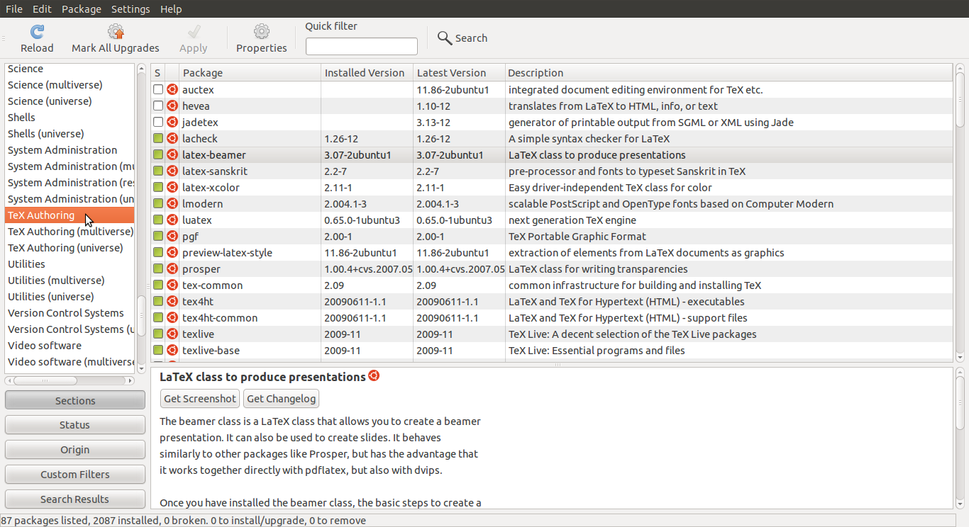 Miktex Packages Installation download free software - kwikmanager
