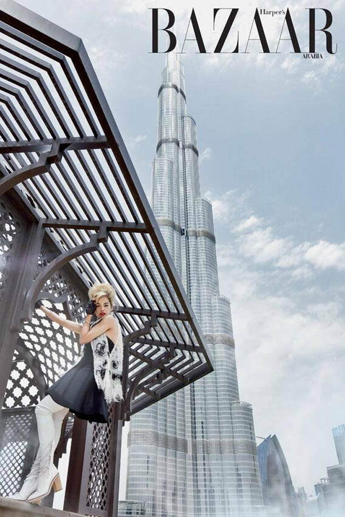 Rita Ora for Harper's Bazaar Arabia July/August 2013 | Foto Bugil, abg bugil, cerita bugil ...
