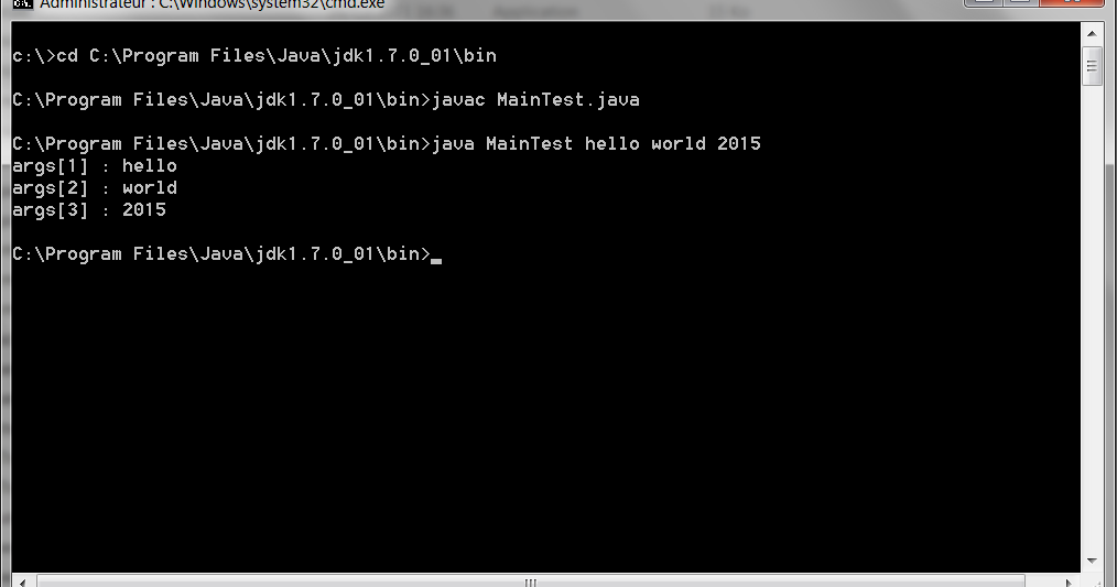 Pouquoi la méthode public static void main string args Pouquoi la méthode public static void main string args