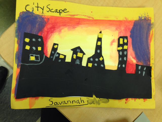 Mr.Kreutinger's Art Room!!!: 3rd Grade - Cityscapes!!!!