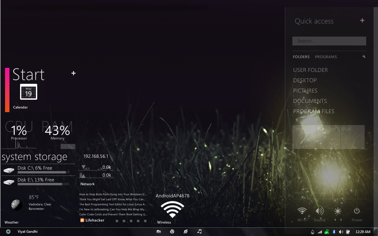 free wallpicz: Rainmeter Wallpaper Deviantart