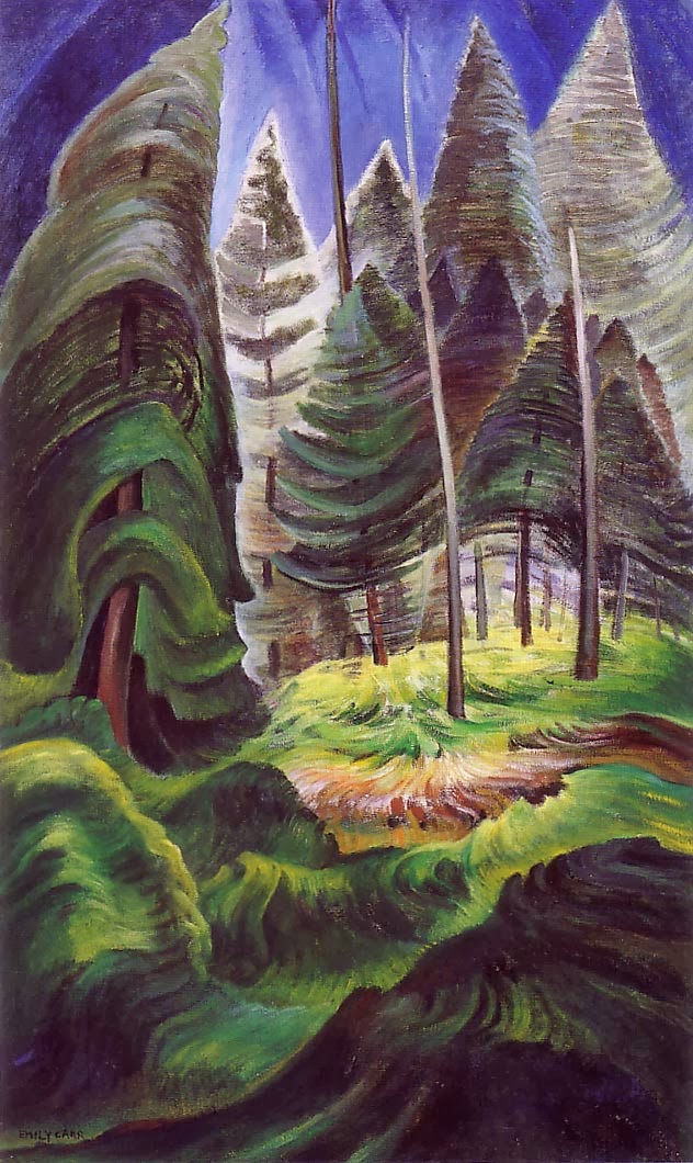 Vancouver Island Big Trees: "Emily Carr: Deep Forest" At Vancouver Art ...