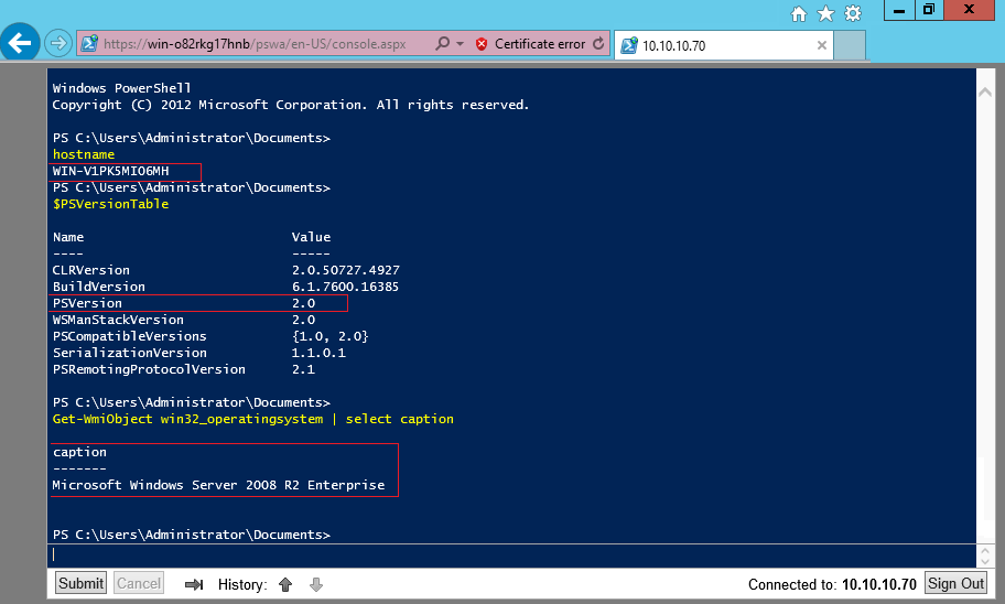 PowerShell WebAccess, Web-Based Windows PowerShell Console – –Virtualize & Automate–