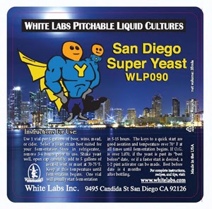 Lewybrewing: White Labs San Diego Super Yeast