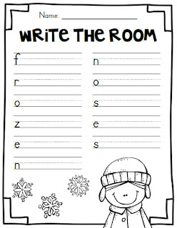 First Grade Garden: A Year of Write the Room