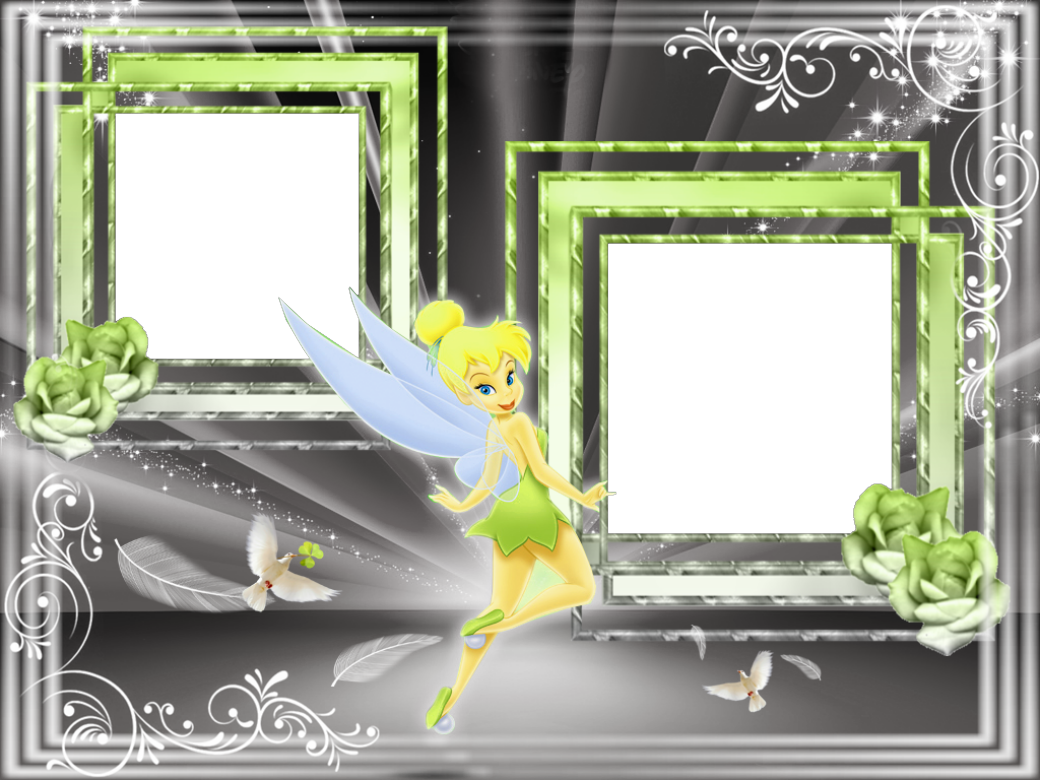 Marcos de Tinkerbell en psd - Imagui