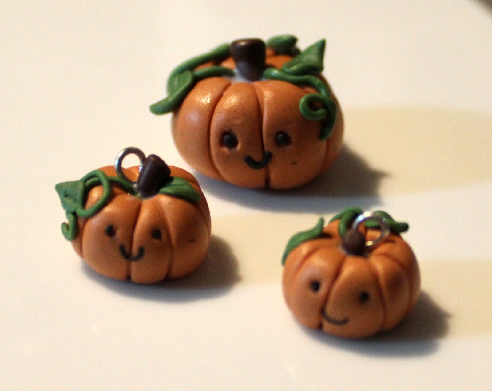 Random Nerdery: Halloween - How to make polymer clay pumpkins