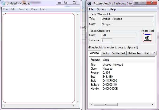 How to use Autoit Window Info ~ Autoit Source Code How to use Autoit Window Info ~ Autoit Source Code