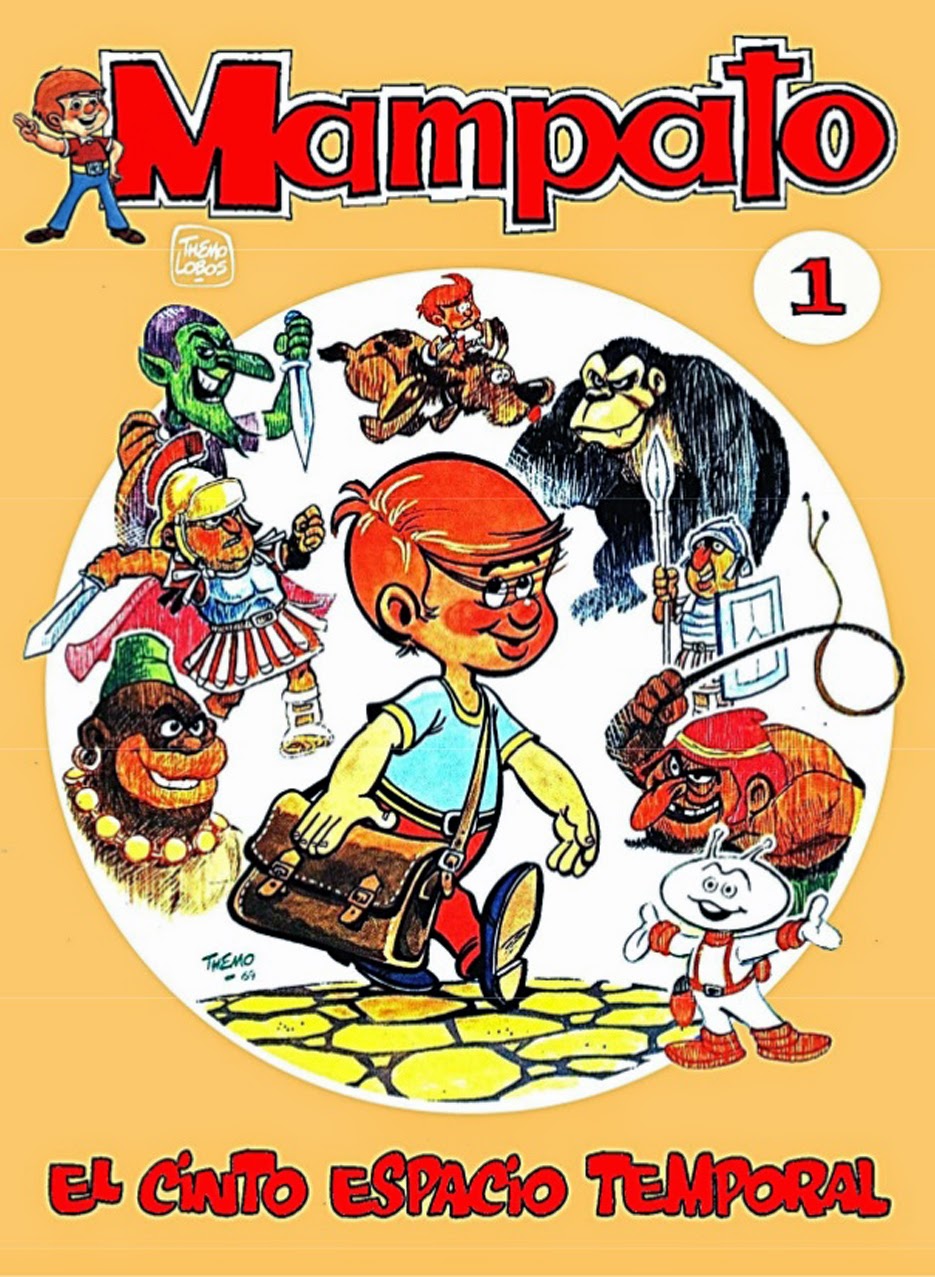 Los comics de Machete: Mampato y Xse: El cinto Espacio Temporal