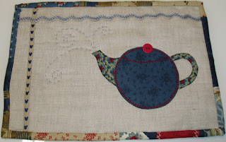 Patchwork de FUNKYPATCH: Manteles individuales con aplicaciones