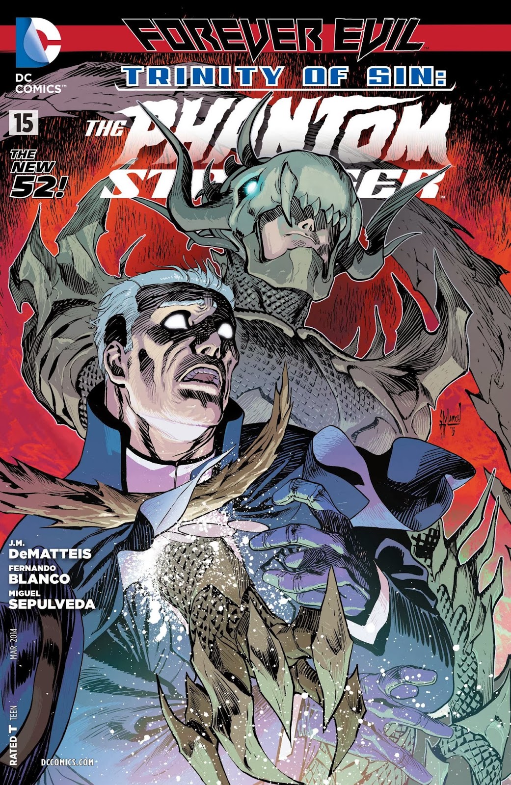 Spiderbat Comics: Phantom Stranger #15 - Forever Evil Blight