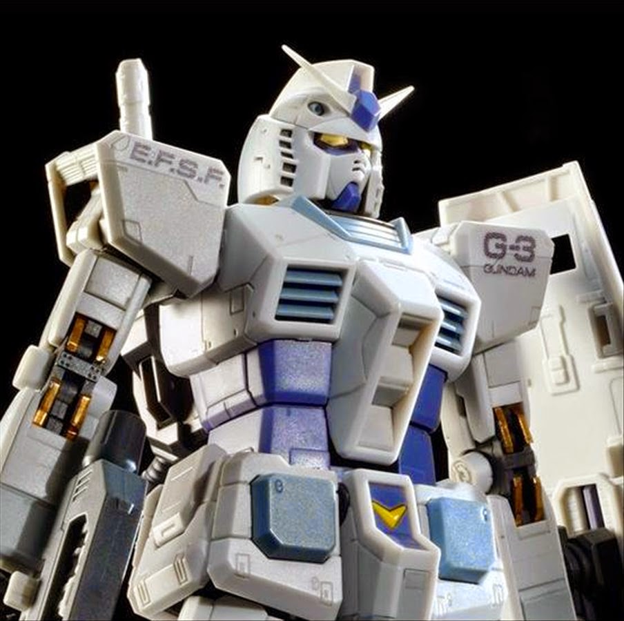 GUNDAM GUY: P-Bandai Exclusive: RG 1/144 RX-78-3 G-3 Gundam - New Images & Release Info