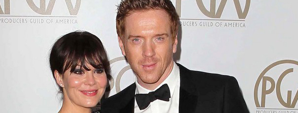 Damian Lewis y Morena Baccarin en la gala Producers Guild Awards ... Damian Lewis y Morena Baccarin en la gala Producers Guild Awards ...