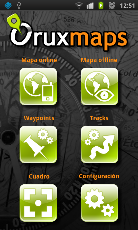 Domar bosquejo Amigo mapas de oruxmaps Experto tornillo simplemente