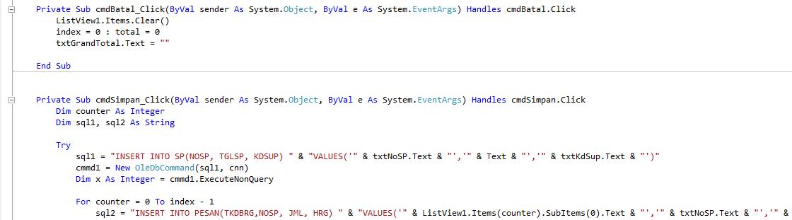 Database Programming