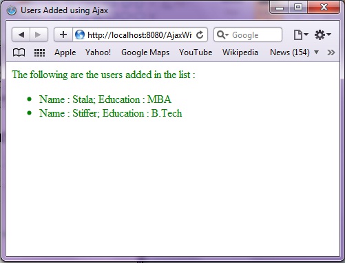 Ajax with Spring MVC 3 using Annotations and JQuery - Java Code Geeks Ajax with Spring MVC 3 using Annotations and JQuery - Java Code Geeks