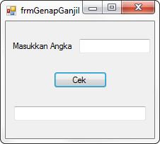VB.NET Programming: Cara menentukan angka (Ganjil/Genap) menggunakan Mod - ATwiwit.Net