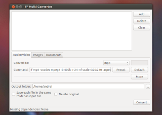 Convert Audio, Video, Image And Document Files With FF Multi Converter ~ Web Upd8: Ubuntu ...