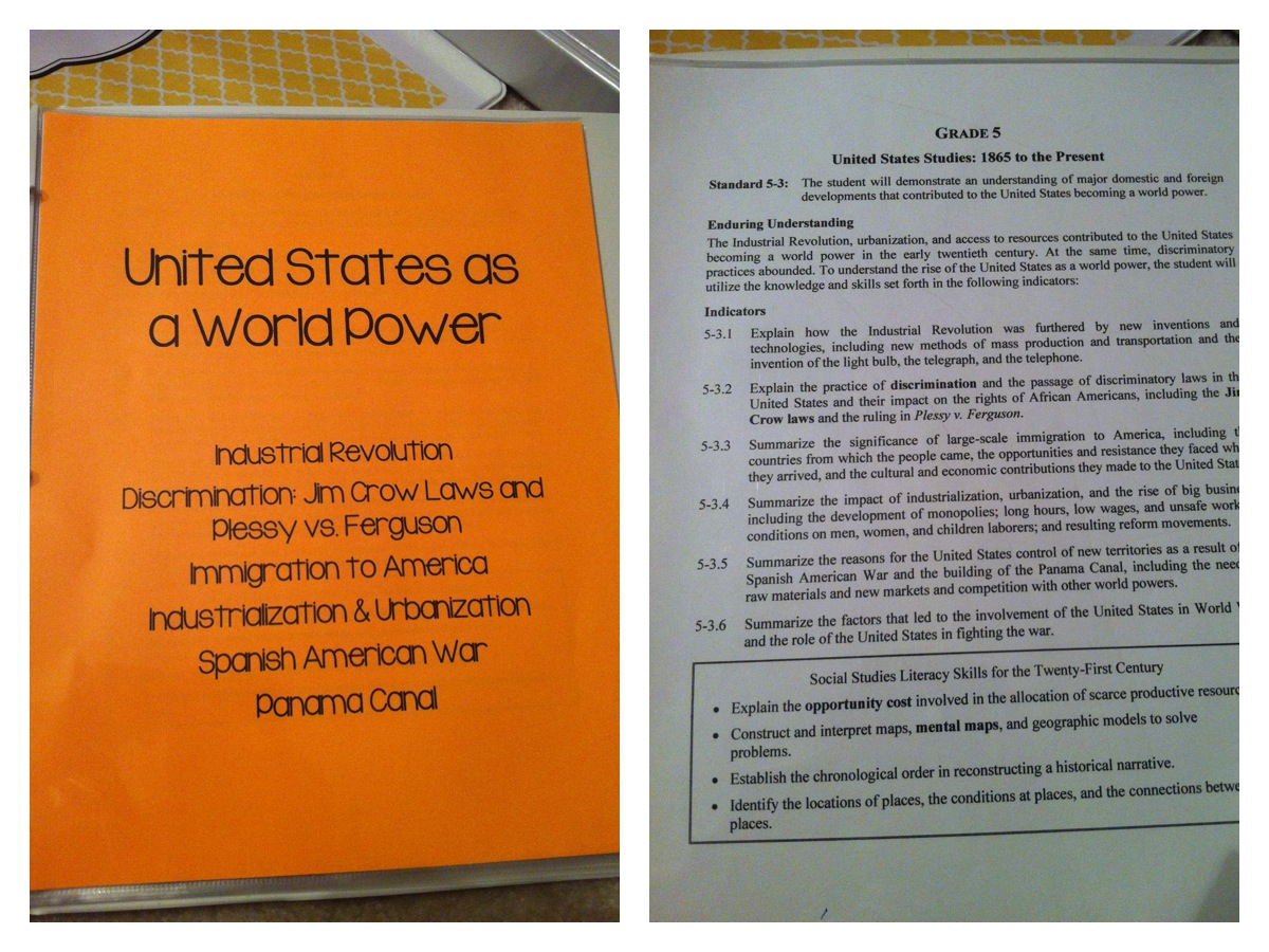 Organizing Social Studies Binders - For the Love of Teaching