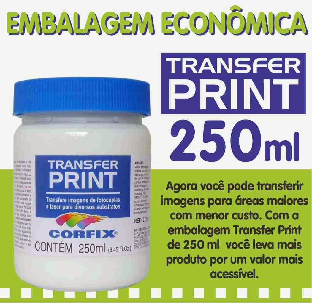 Cia das Cores: IDEIAS CORFIX COM TRANSFER PRINT