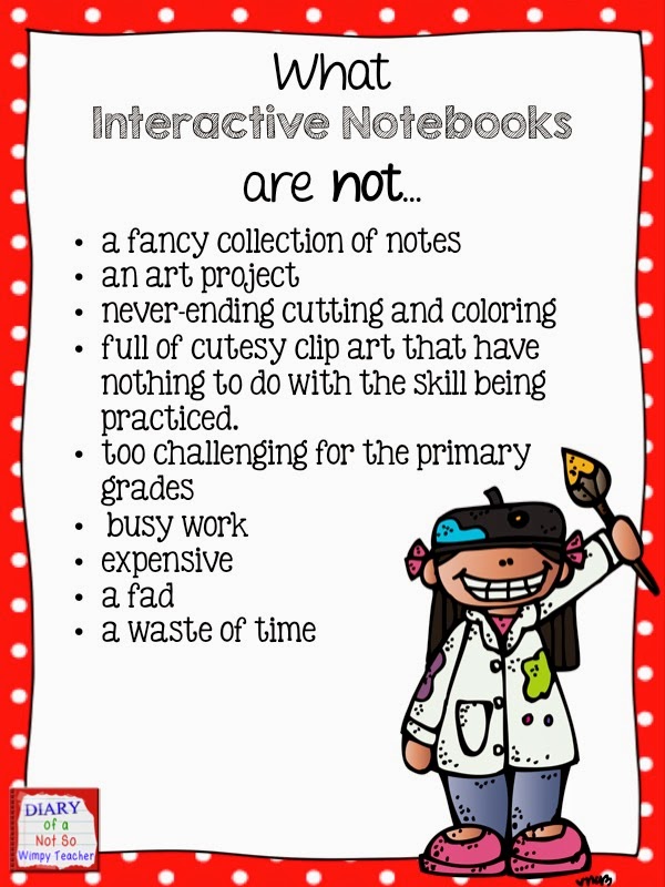 Tips and Tools for Interactive Notebooks with a FREEBIE! - Not So Wimpy ...