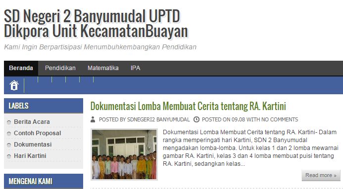 Cara Membuat Web Sekolah | INFORMASI PENDIDIKAN Cara Membuat Web Sekolah | INFORMASI PENDIDIKAN