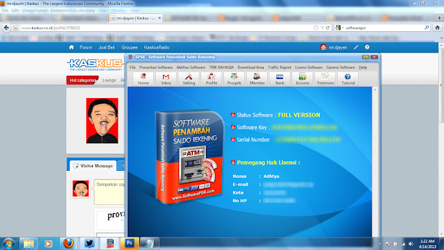 PENIPUAN SOFTWARE PSR: KEBENARAN SOFTWARE PSR