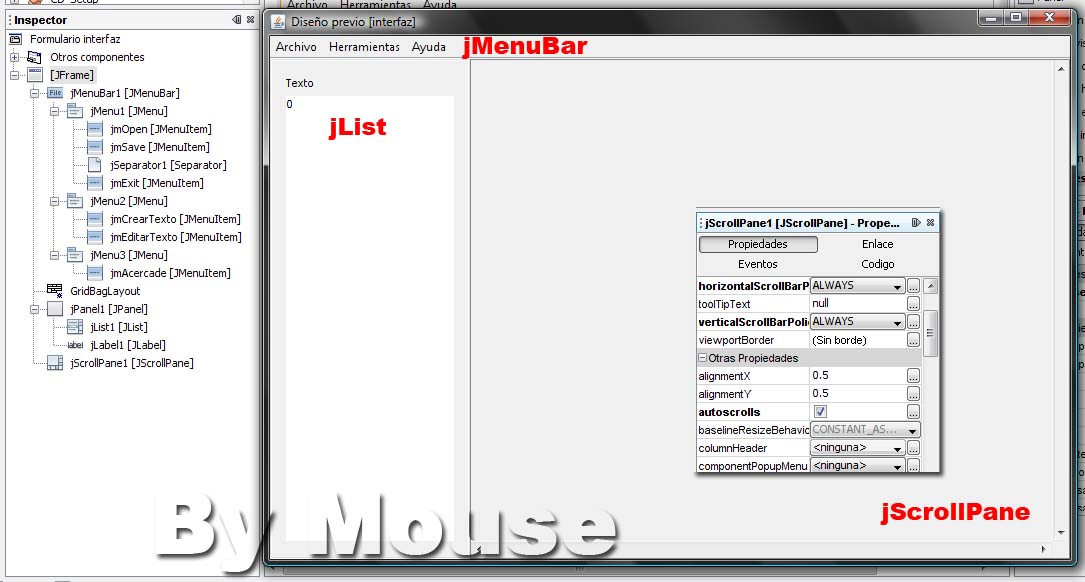 Texto e Imagen en Java2d (Proyecto) | jc-mouse.net