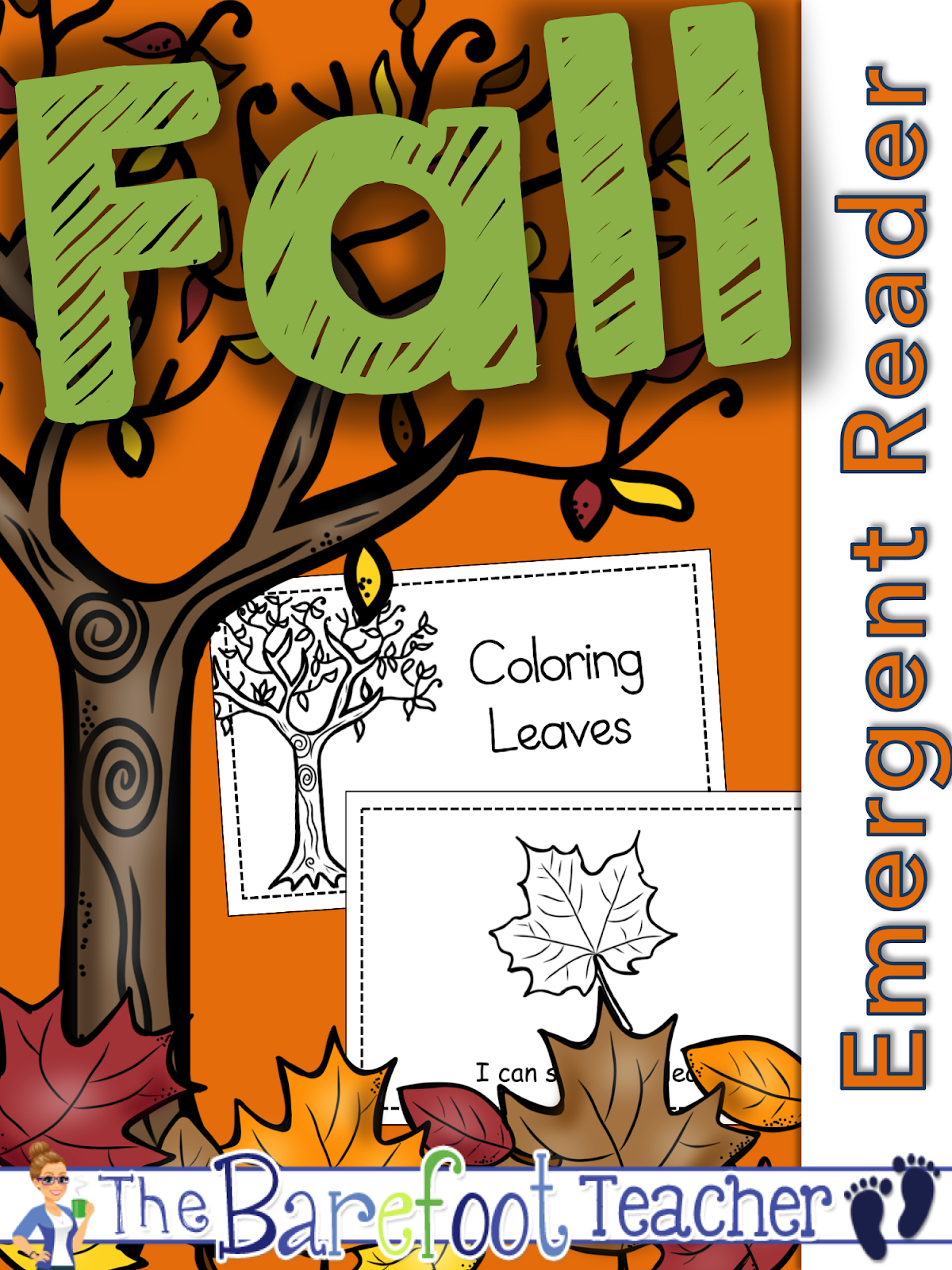 Counting Leaves Fall Emergent Reader {Plus - a FREE Download!} | The ...