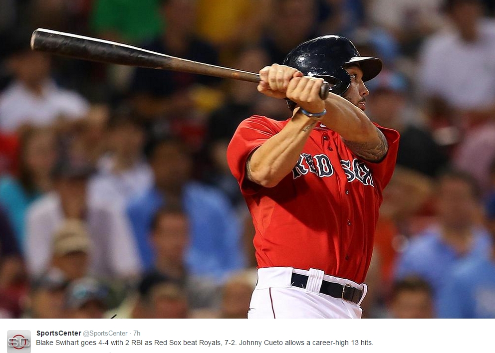 [BOS] 8/22 vs KC .. 레싹 영상 : MLBPARK