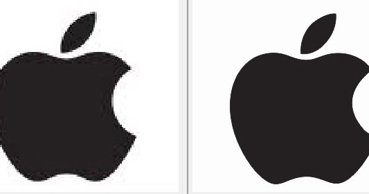 Corel Draw bitmap to Vector Shape Conversation : Making a Apple Logo From Bitmap Image to Vector ...