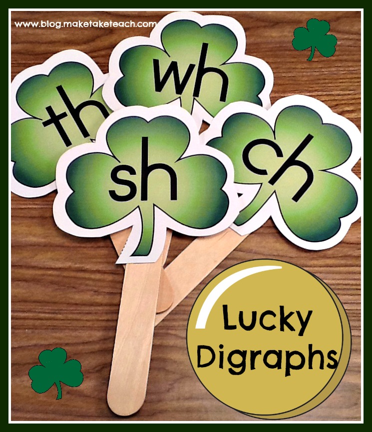 St. Patrick's Day Digraph Activity - Classroom Freebies
