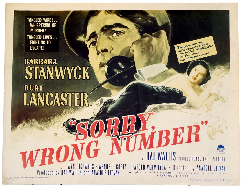 Thrilling Days of Yesteryear: The Barbara Stanwyck Blogathon: Sorry ...