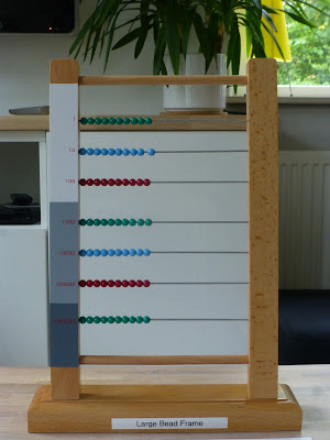 Family FECS: Montessori Activity: Small Bead Frame - Forming Numbers ...