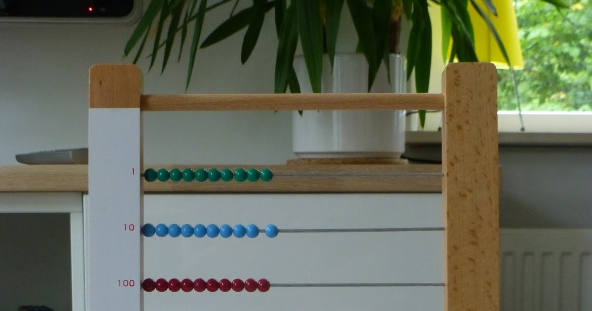 Family FECS: Montessori Activity: Small Bead Frame - Forming Numbers ...