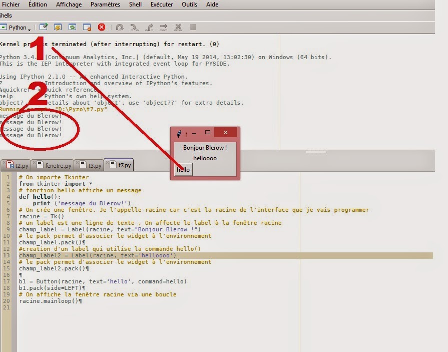 BLEROW: Python TKinter widgets BLEROW: Python TKinter widgets
