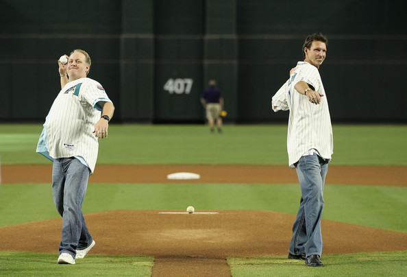 [MLB] 사진 시리즈, 랜디 존슨 & 커트 실링.jpg : MLBPARK