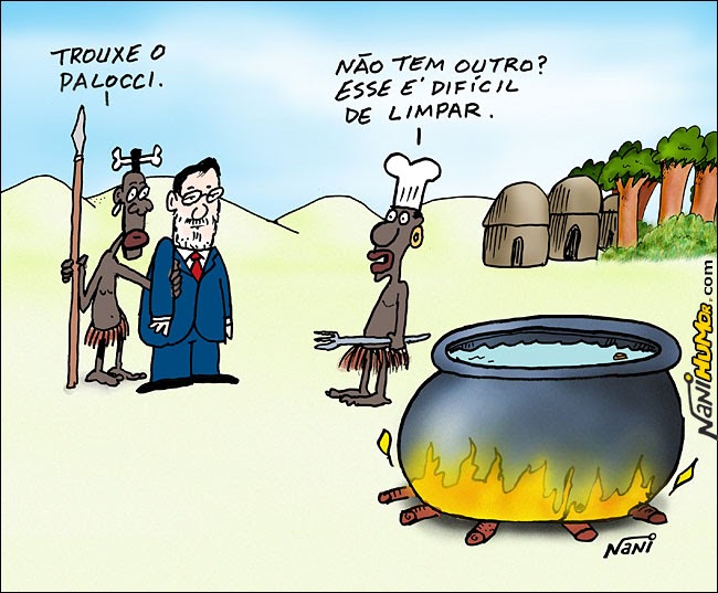 Nani Humor: Palocci e os canibais Nani Humor: Palocci e os canibais