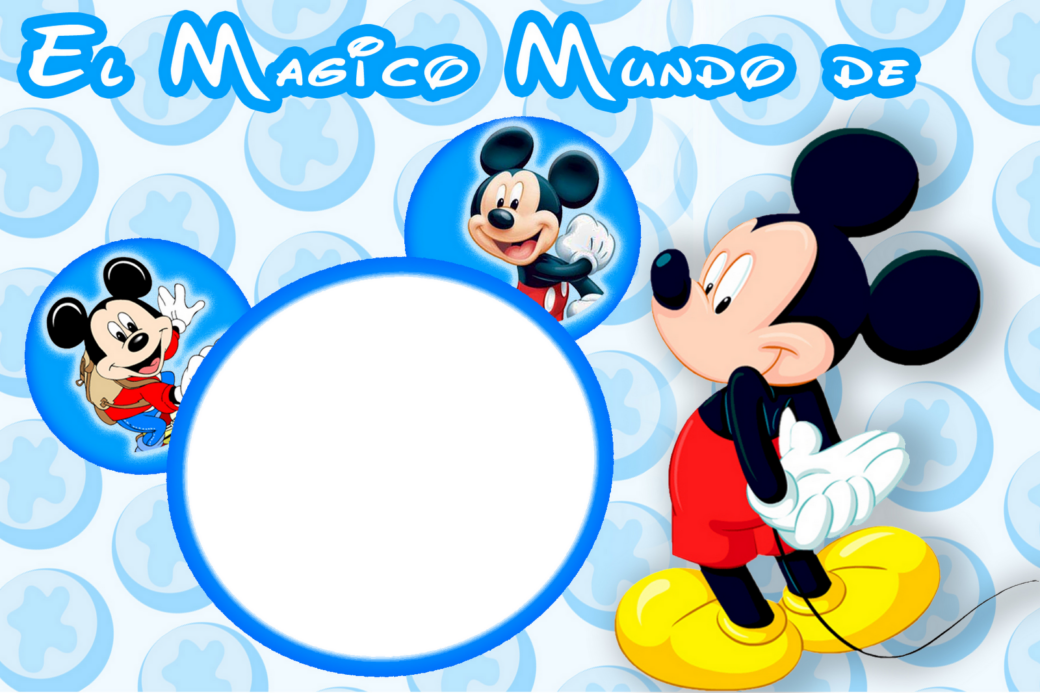 Fondos de Mickey Mouse para fotos - Imagui