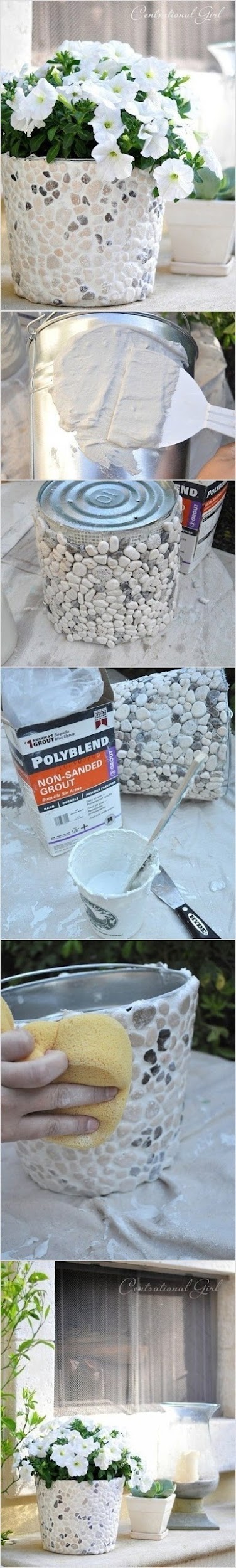 How To Make Your Own Stone Flower Pot how-to-make-your-own-stone-flower-pot