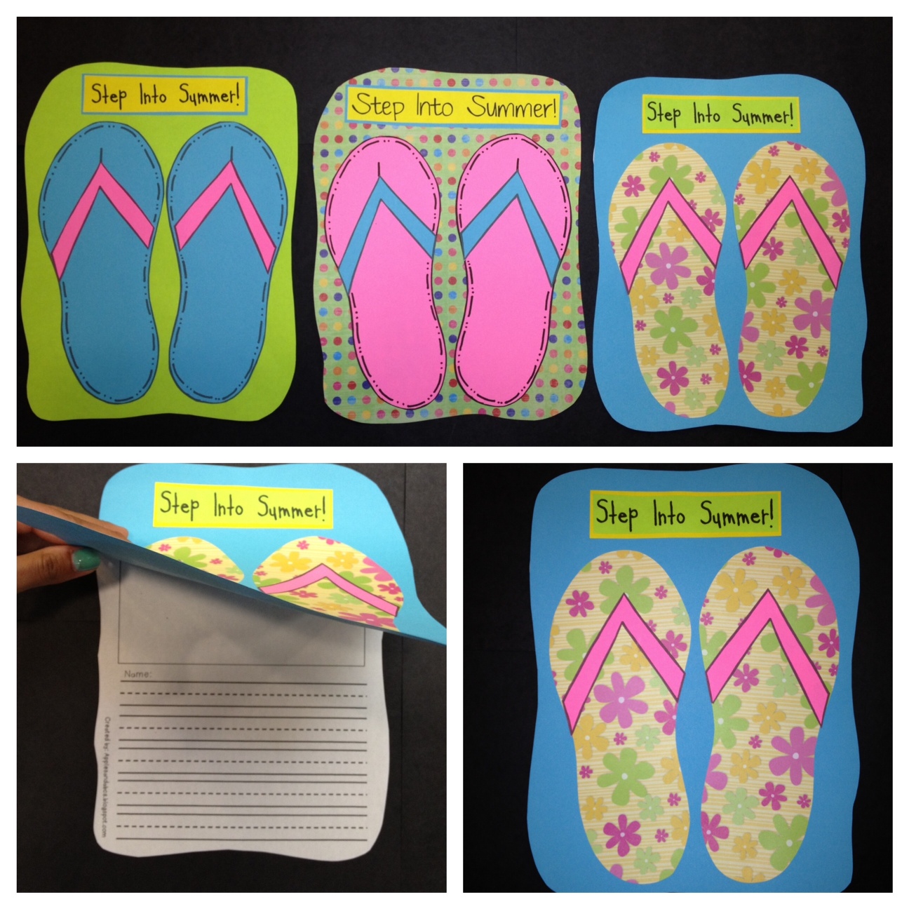 End of the Year Bulletin Board Ideas - Apples & ABC's