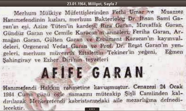 Akrabalık Zinciri: Ahmet Nesimi Sayman - Ercüment Karacan - Hümeyra Akrabalık Zinciri: Ahmet Nesimi Sayman - Ercüment Karacan - Hümeyra