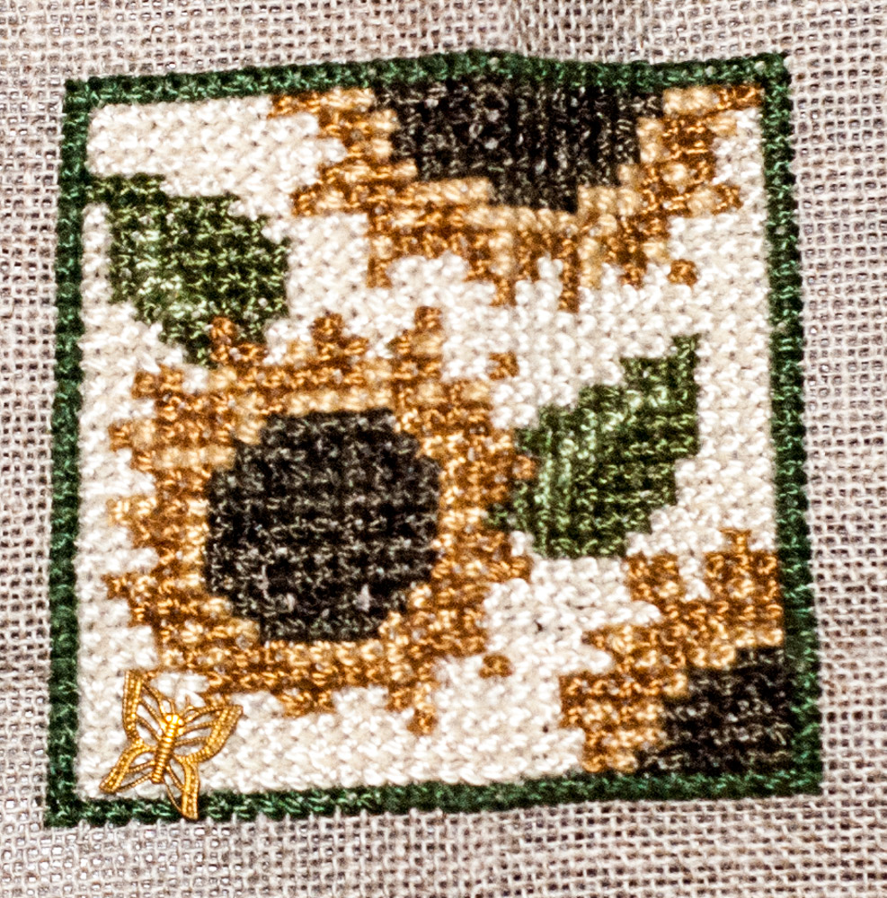 Committed Stitcher: Sunflower Finish